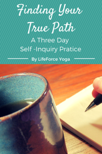 Finding Your True Path Practice - Yoga for Depression